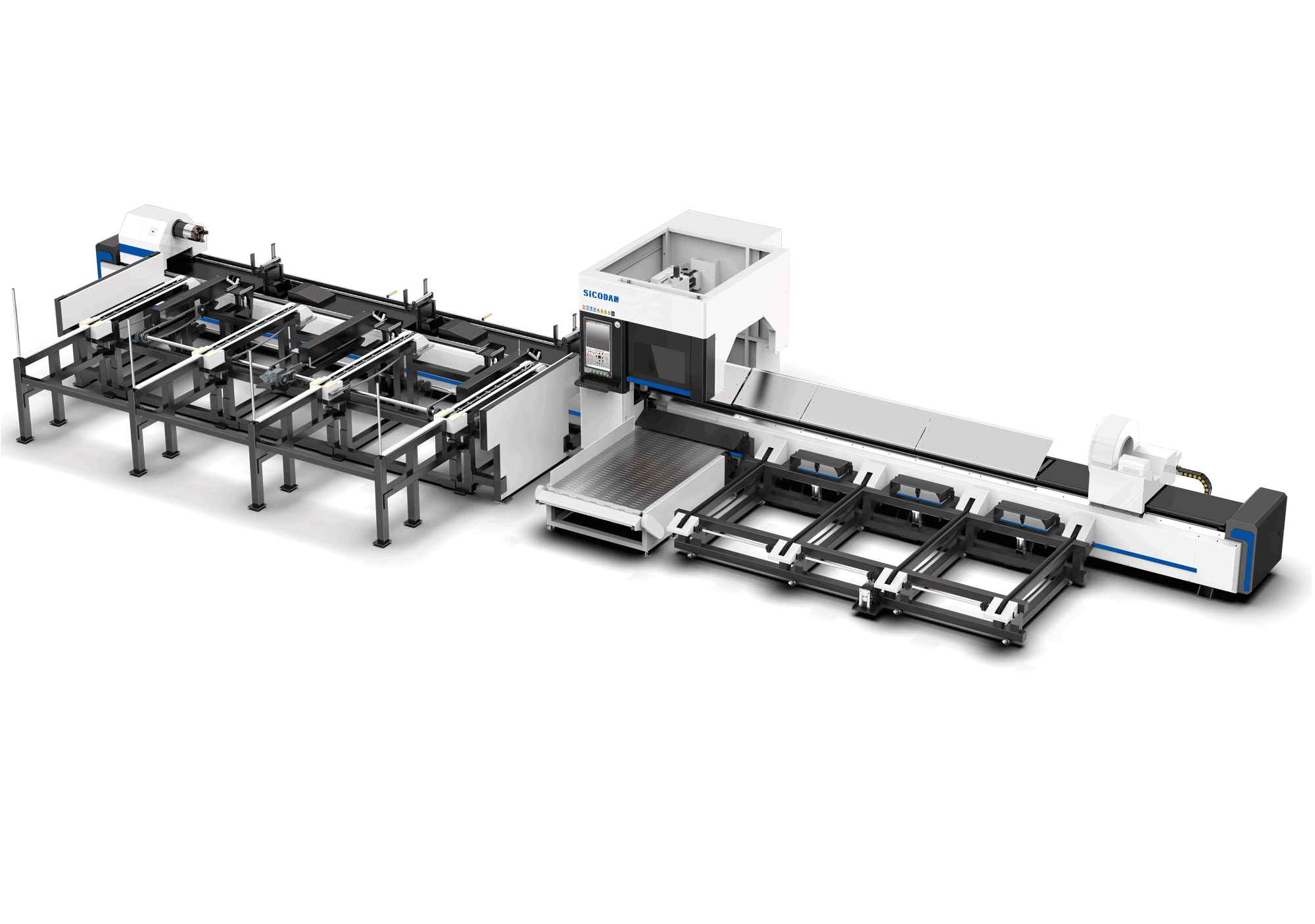 SLT-9025GA - Zero Tailing Laser Tube Skæremaskine fra 16 til 240 mm i