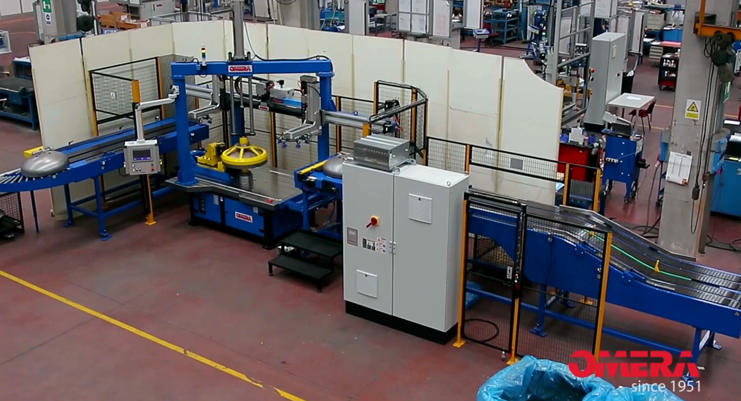 Video OMERA Trimming Beading Machine R1200 T